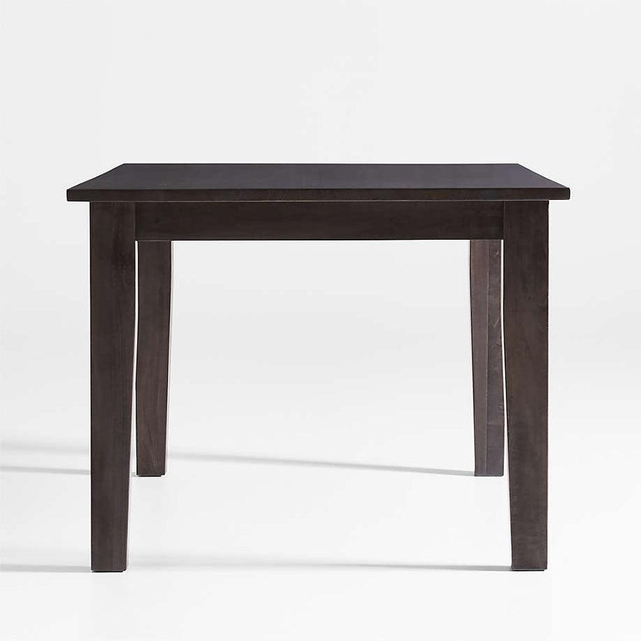Basque 65" Charcoal Grey Wood Rectangular Dining Table