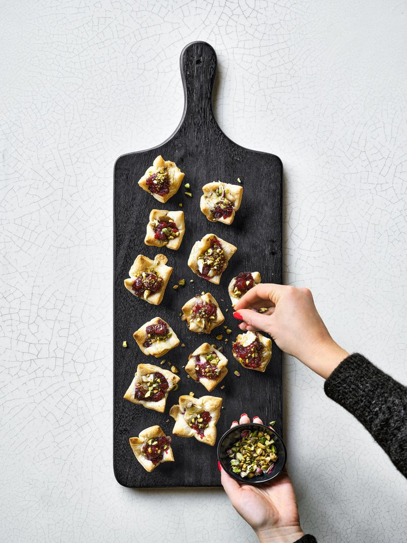 Tondo Ebonized Rectangle Serving Board