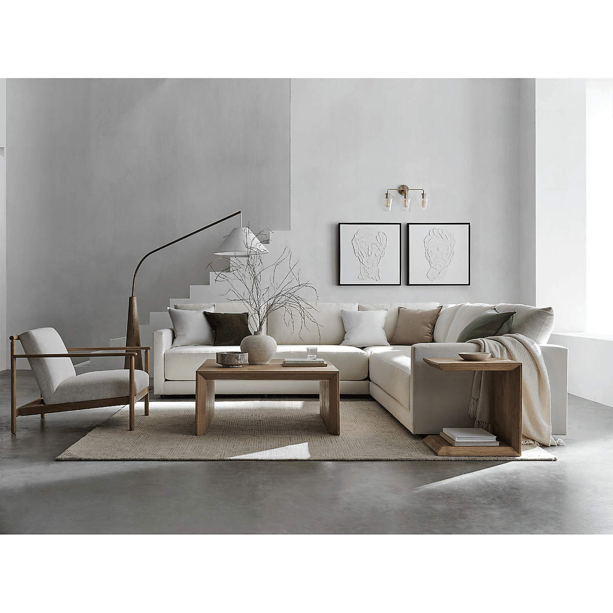 Baja Grey Rectangular Coffee Table