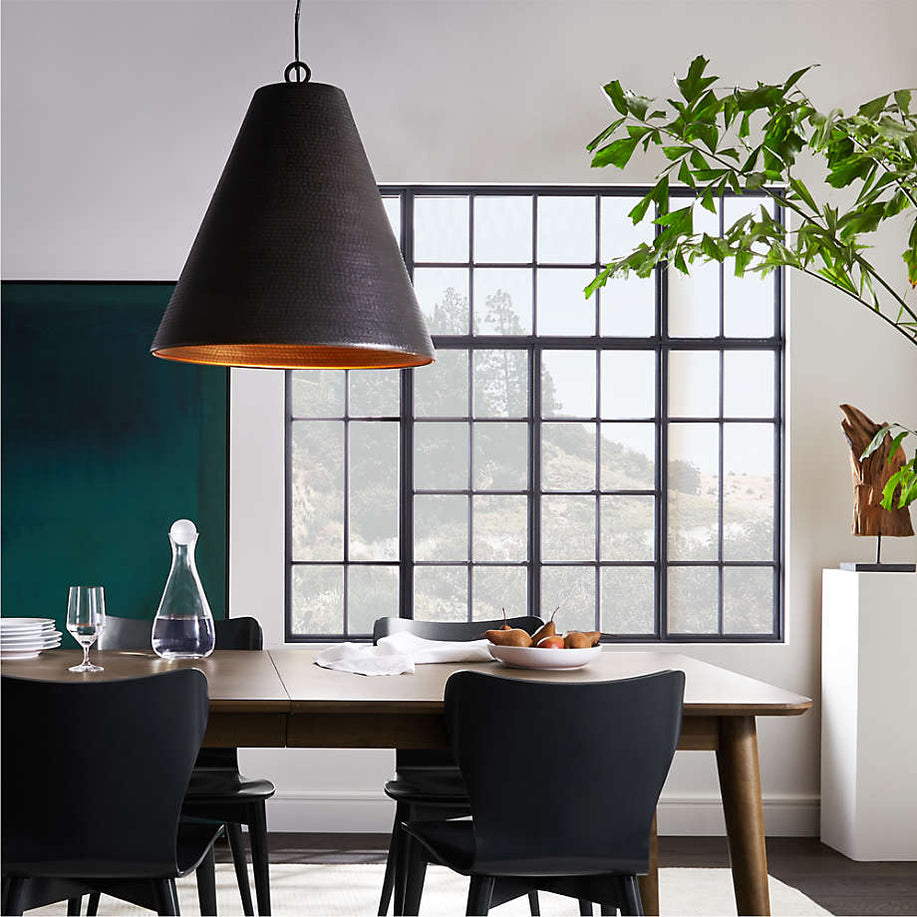 Tate 108"-144" Walnut Wood Extendable Dining Table