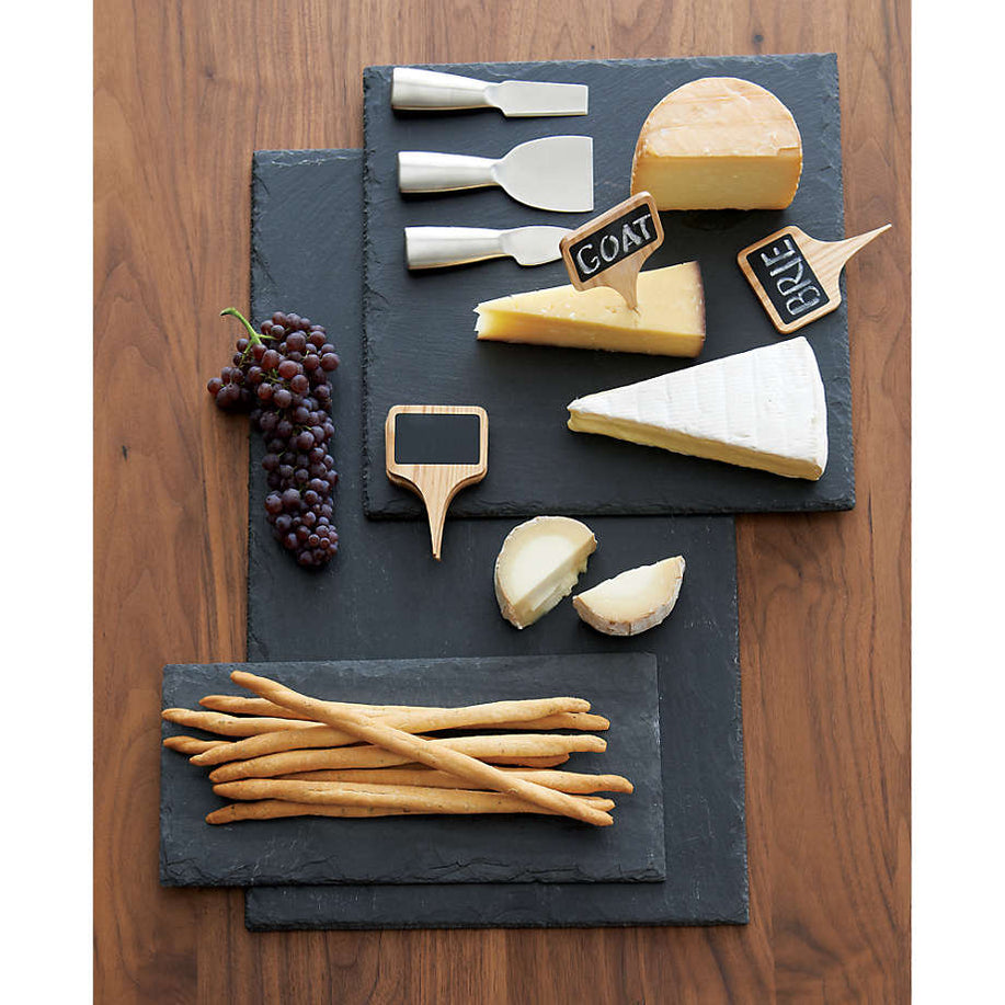 Chalkboard Cheese Markers, Set of 6